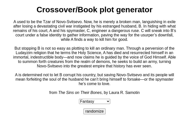 Minimal ― Perchance Generator