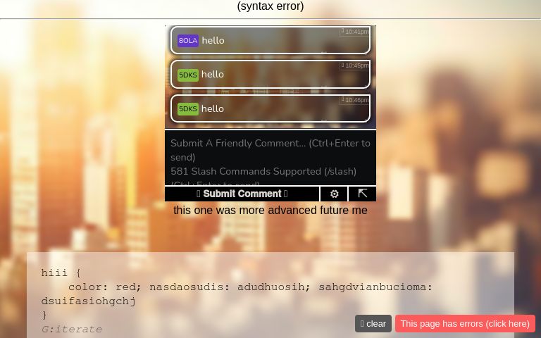 css-builder ― Perchance Generator