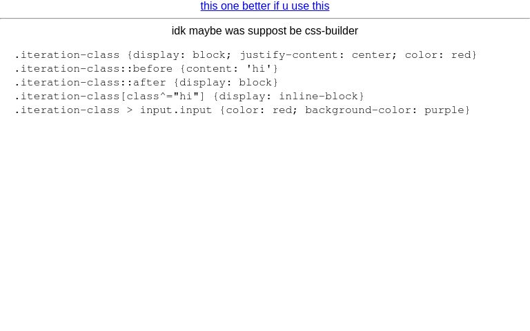 Css Builder Plugin