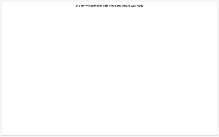 Css Light Dark Test ― Perchance Generator