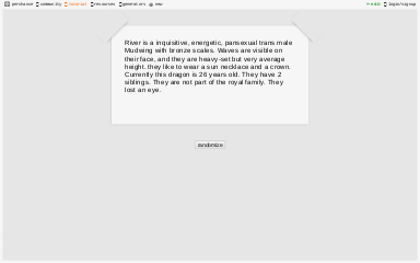 Random Dragon Generator