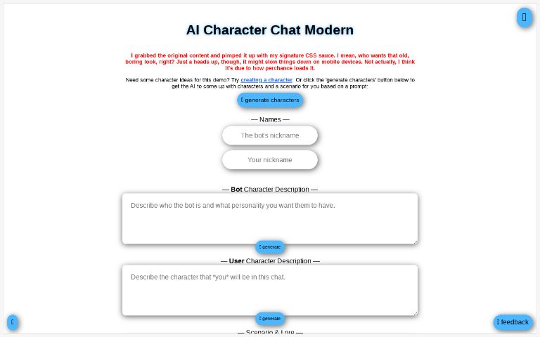 AI Chat Modern