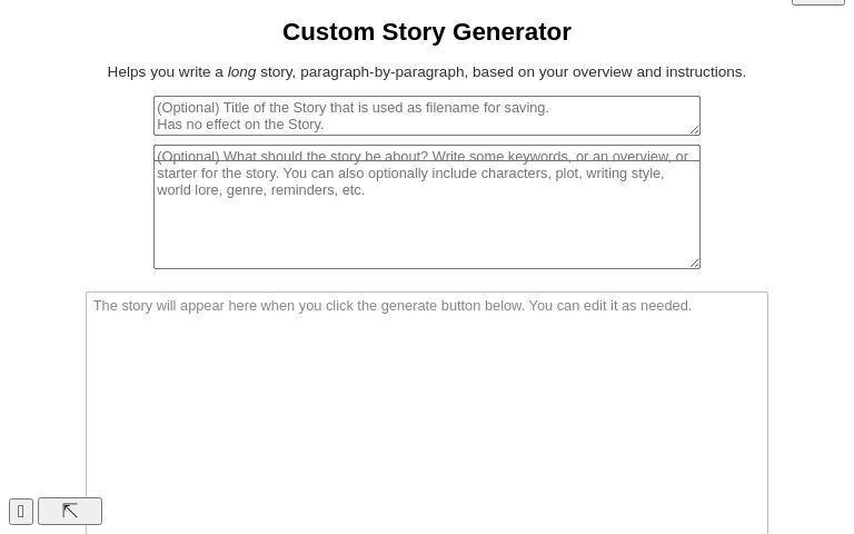 📖 AI Custom Story Generator