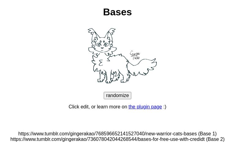 Bases ― Perchance Generator