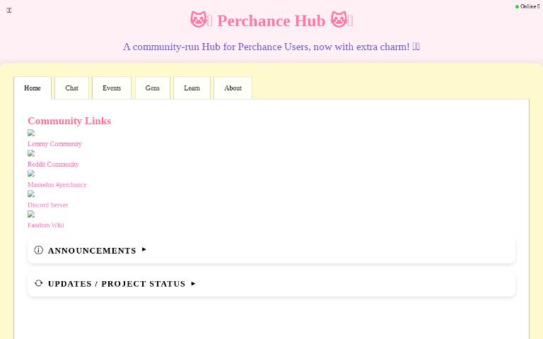 Perchance Hub ― Perchance Generator