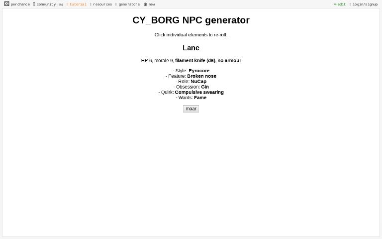CY_BORG NPC generator