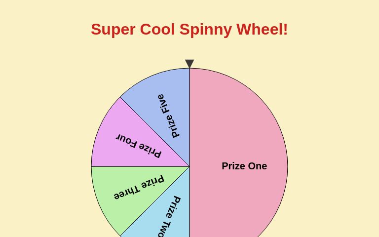 Super Cool Spinny Wheel! ― Perchance Generator