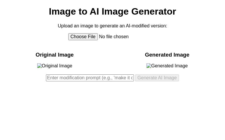 Image to AI Image Generator