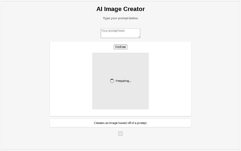 AI Image Creator ― Perchance Generator