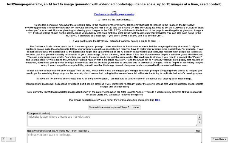 text2image-generator