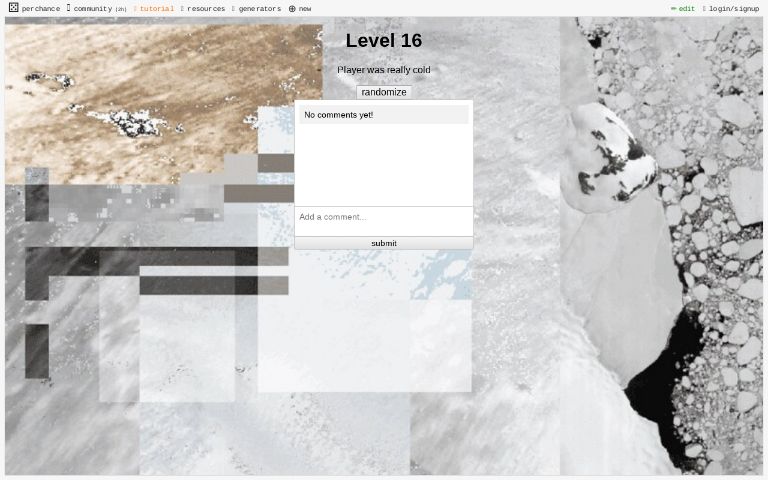 Level 16 ― Perchance Generator