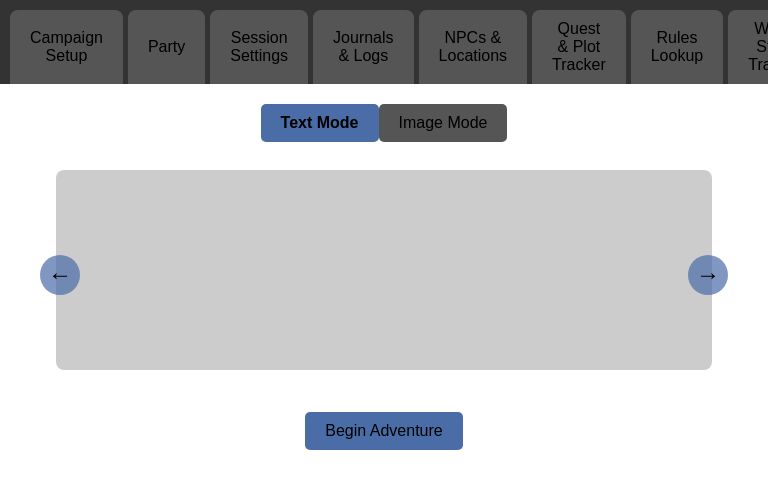 AI-Enhanced Dungeon Master Companion for D&D 5e ― Perchance Generator