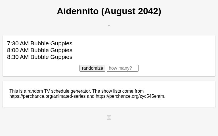 Aidennito (August 2042) ― Perchance Generator