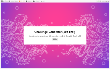 Challenge Generator (30s limit)