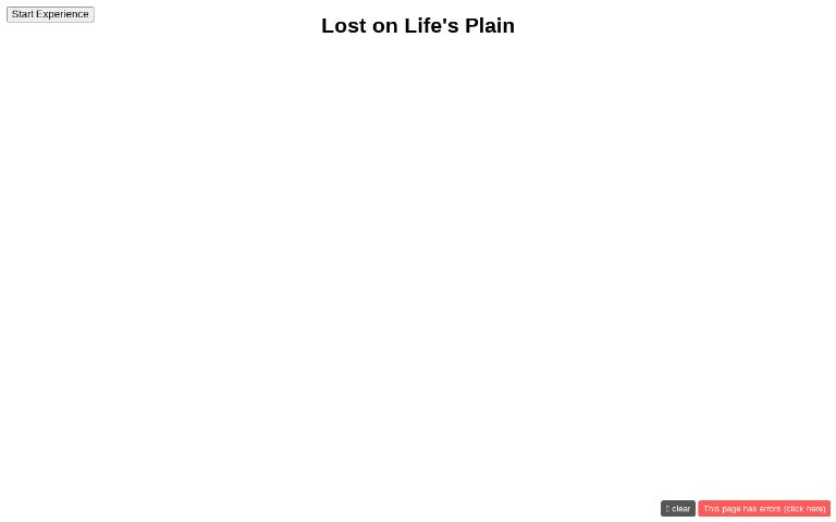 Lost on Life's Plain ― Perchance Generator