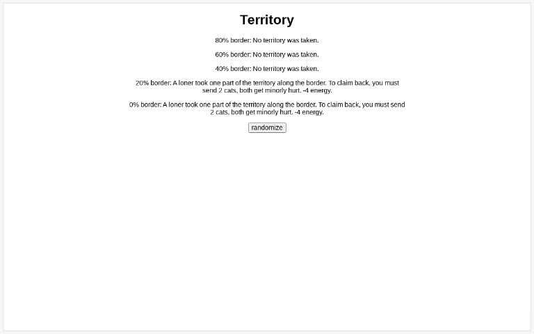 Territory ― Perchance Generator