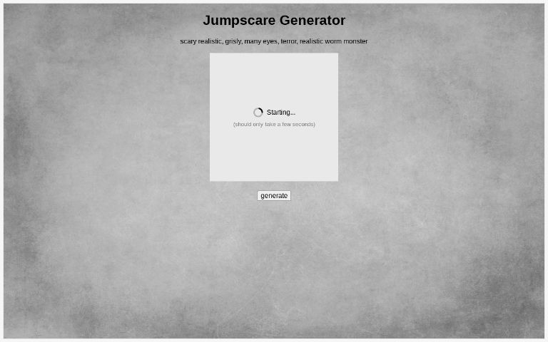 Jumpscare Generator