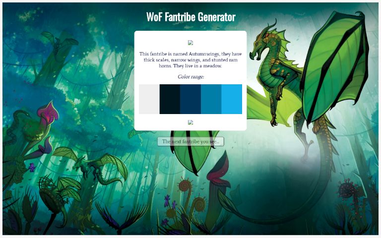WoF Fantribe Generator