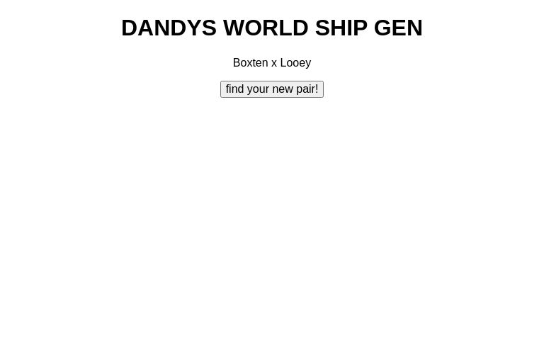 DANDYS WORLD SHIP GEN