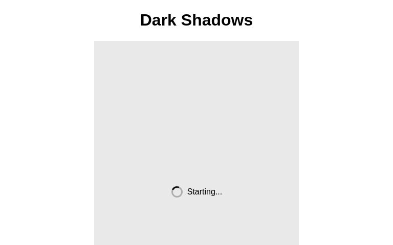 Dark Shadows ― Perchance Generator
