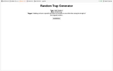 Random Trap Generator