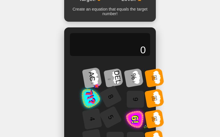 Calculator Challenge ― Perchance Generator