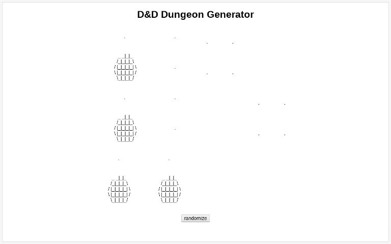 D&D Dungeon Generator