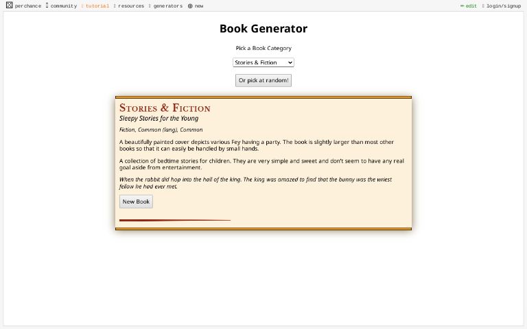 Book Generator