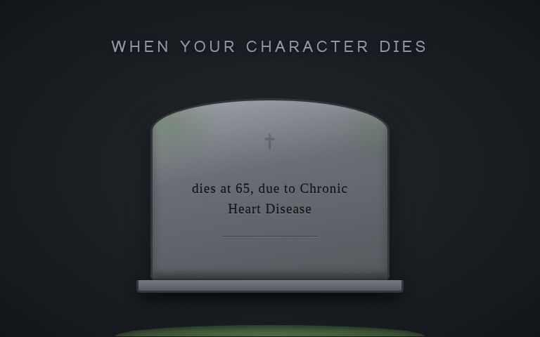 When your character dies ― Perchance Generator