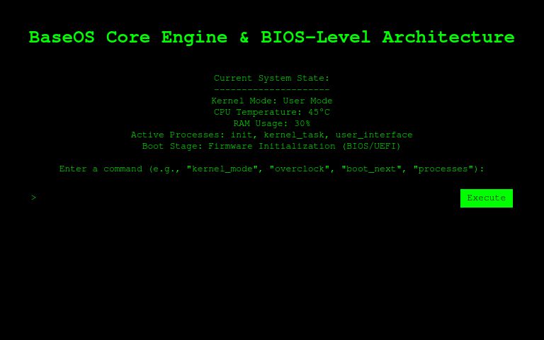 BaseOS Core Engine & BIOS-Level Architecture ― Perchance Generator