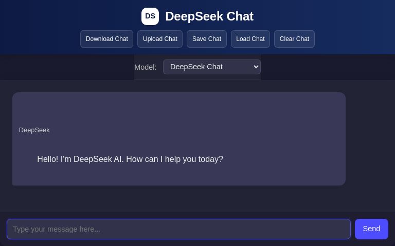 DEEPSEEK AI CHAT