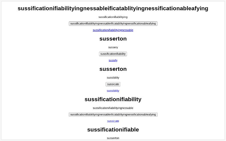 sussing ― Perchance Generator