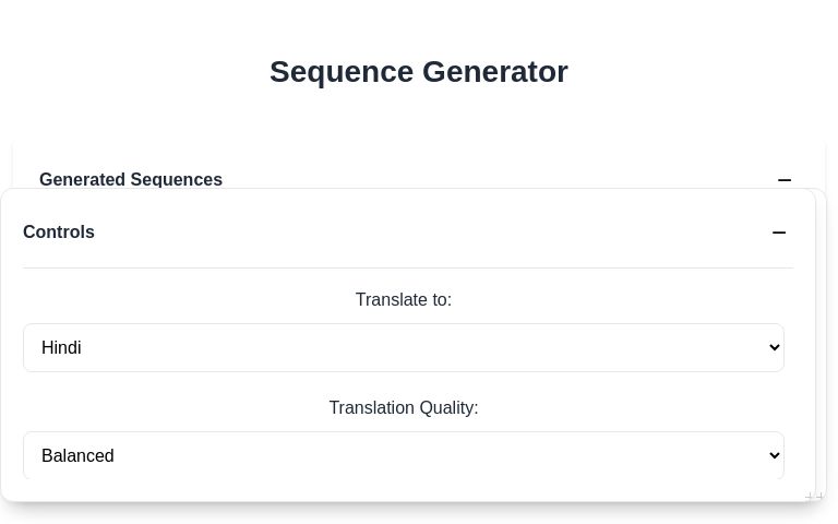Sequence Generator