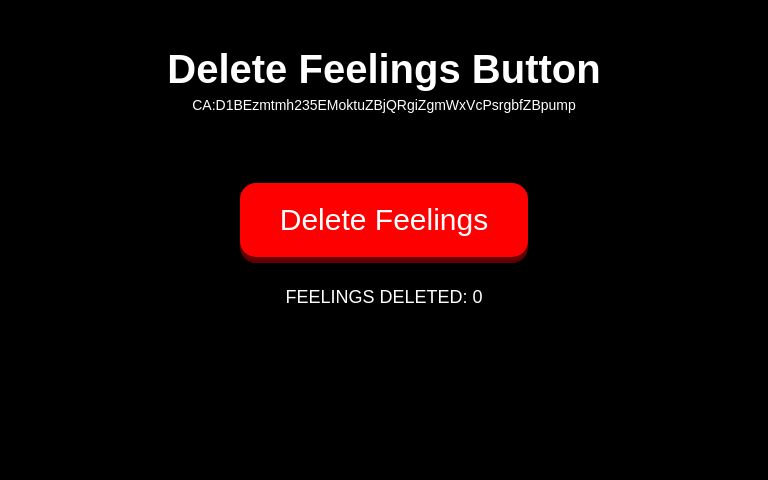 Delete Feelings Button ― Perchance Generator