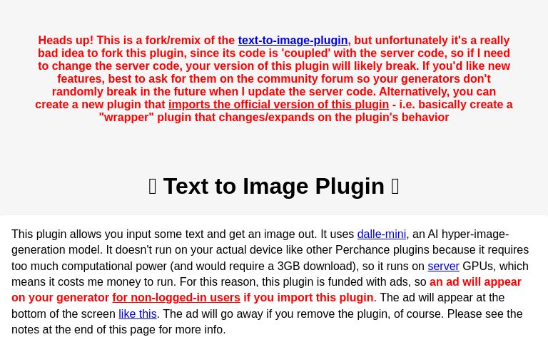 🤖 Text to Image Plugin 🎨