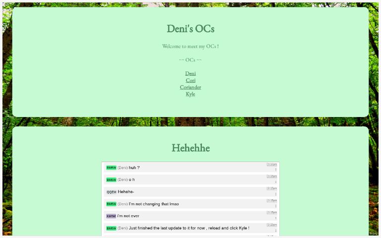 Deni's OCs ― Perchance Generator