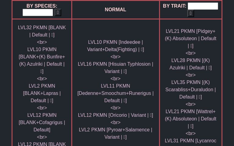 Destruction Call ― Perchance Generator