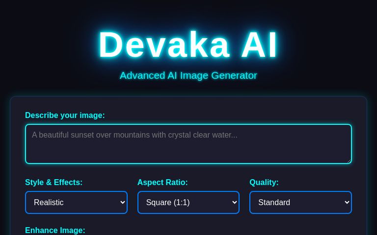 Devaka AI ― Perchance Generator