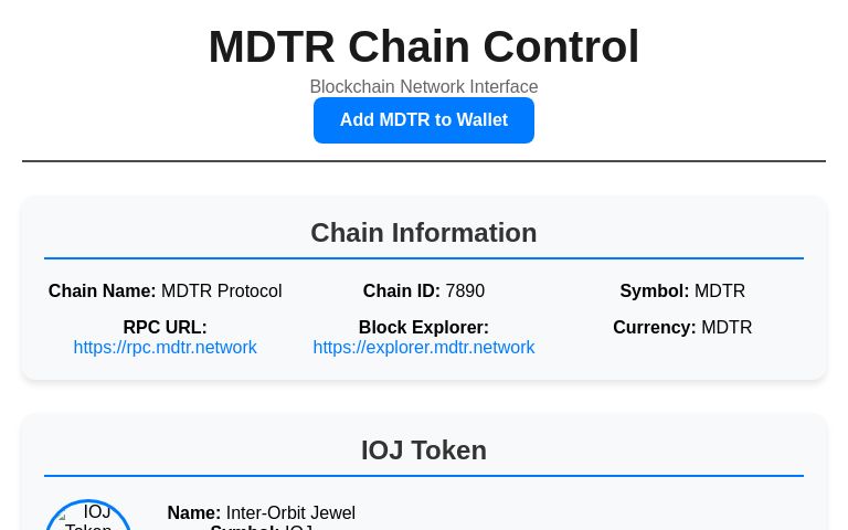 MDTR Chain Control ― Perchance Generator