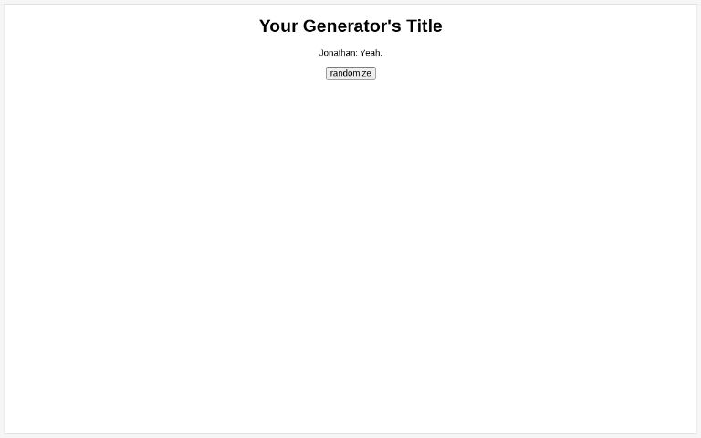 Dialoguemodern5 ― Perchance Generator