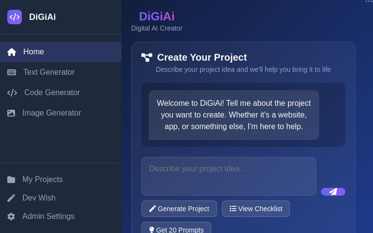 Create Your Project ― Perchance Generator