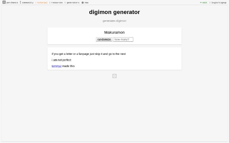 digimon generator