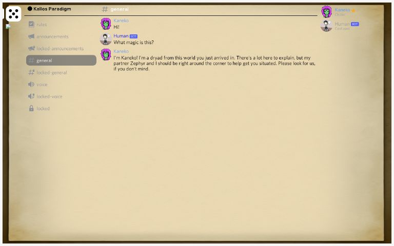 Kallos Paradigm ― Perchance Generator