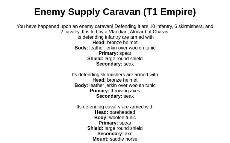 Enemy Supply Caravan (T1 Empire) ― Perchance Generator