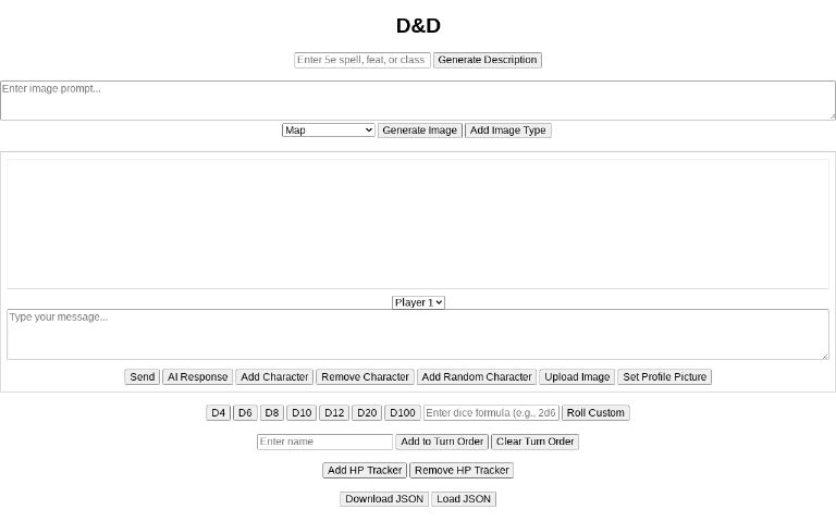 D&D ― Perchance Generator