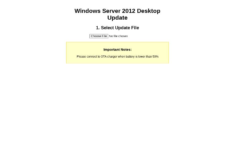 Windows Server 2012 Desktop Update ― Perchance Generator