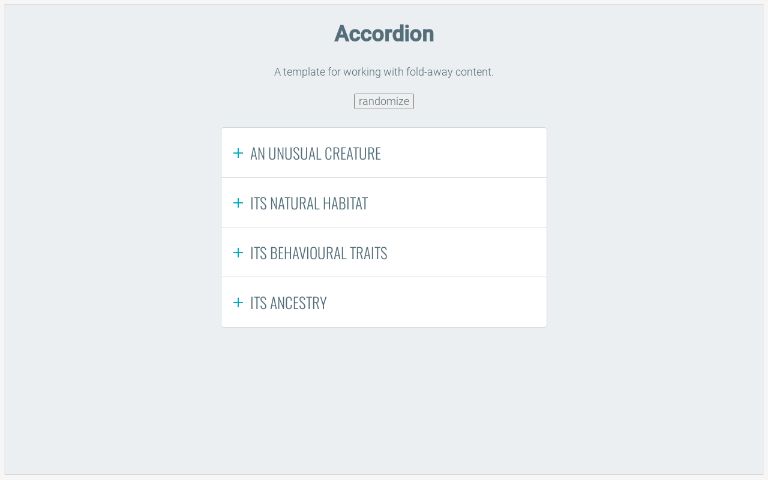 Accordion ― Perchance Generator