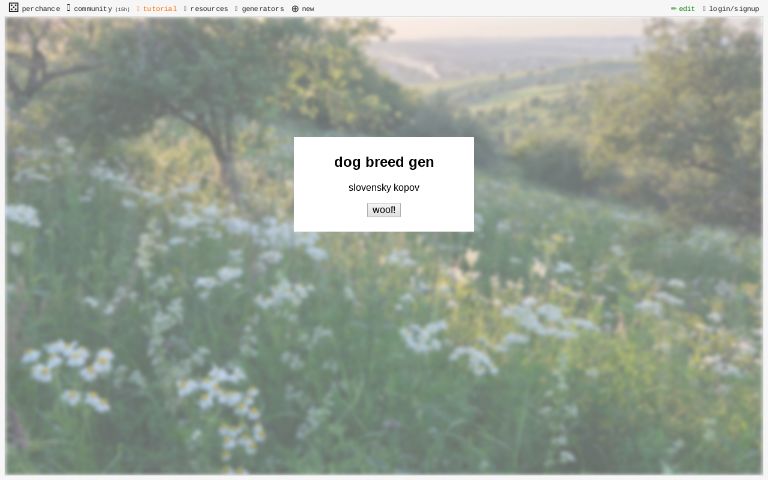 dog breed gen