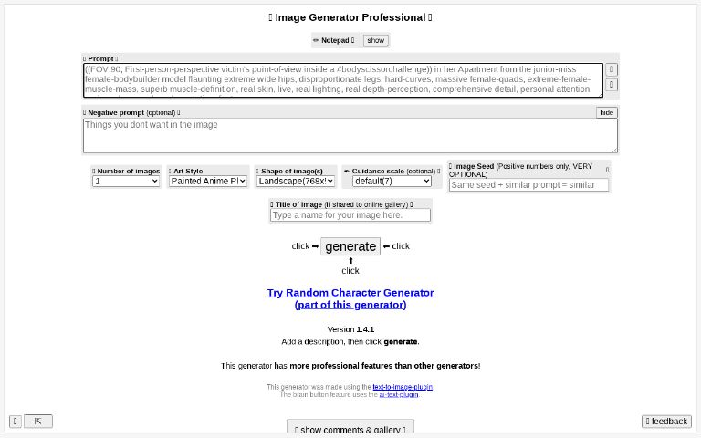 Free No Limit AI Image Generator (Text to Image)