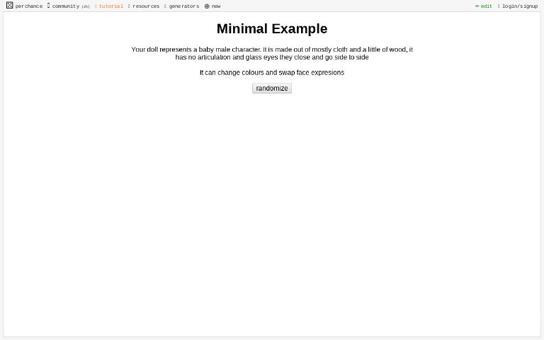 Am3bo4i14w ― Perchance Generator